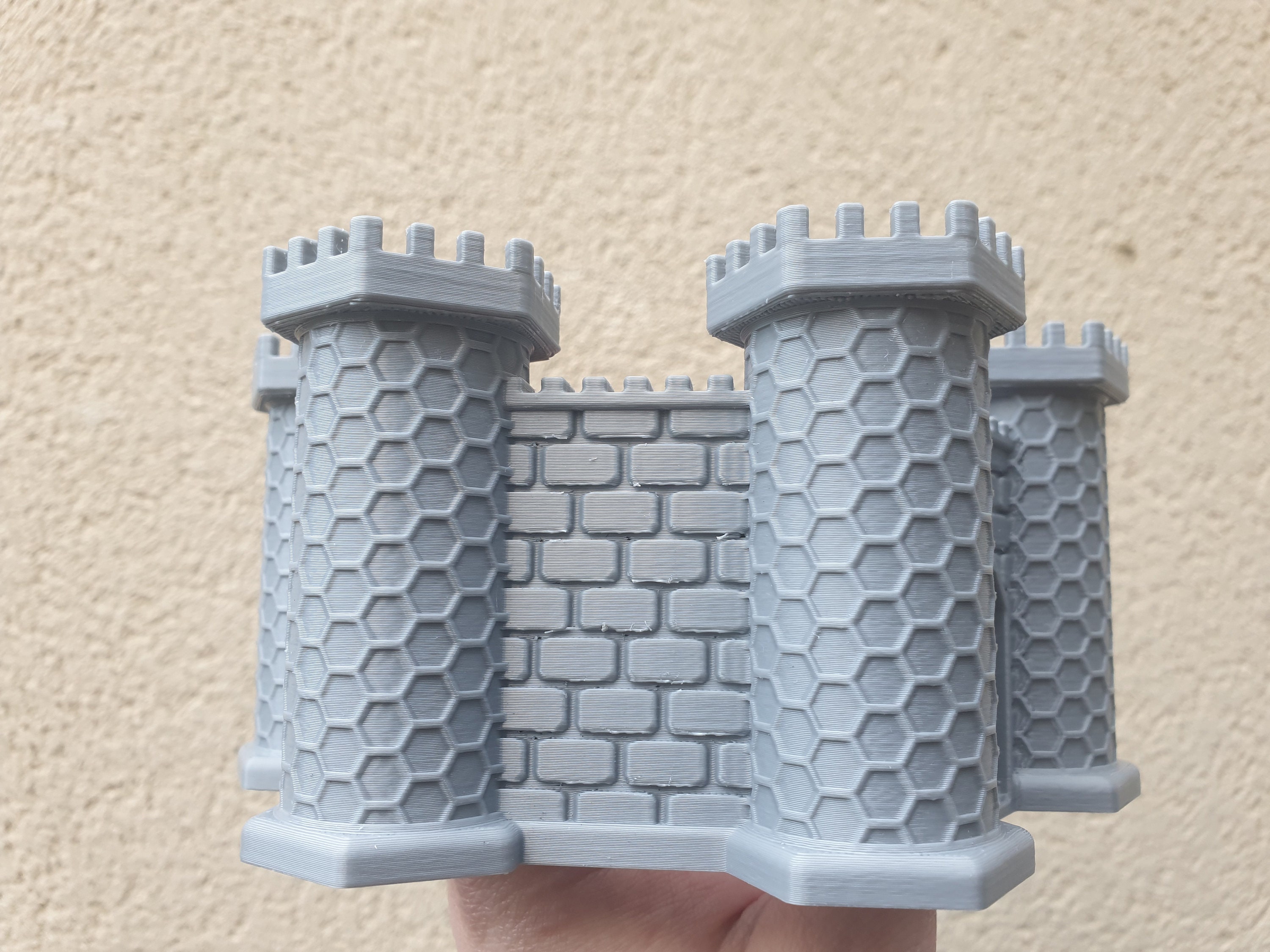 Dnd Hexagonal Castle Model Tabletop D&D Gaming Wargaming Gifts - Etsy