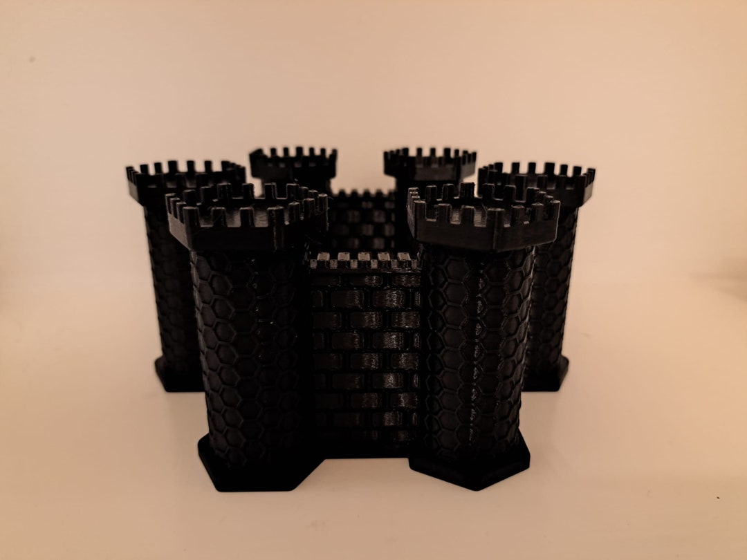 Hexagon Castle Model Dnd D&D Tabletop Gaming Wargaming Gifts - Etsy