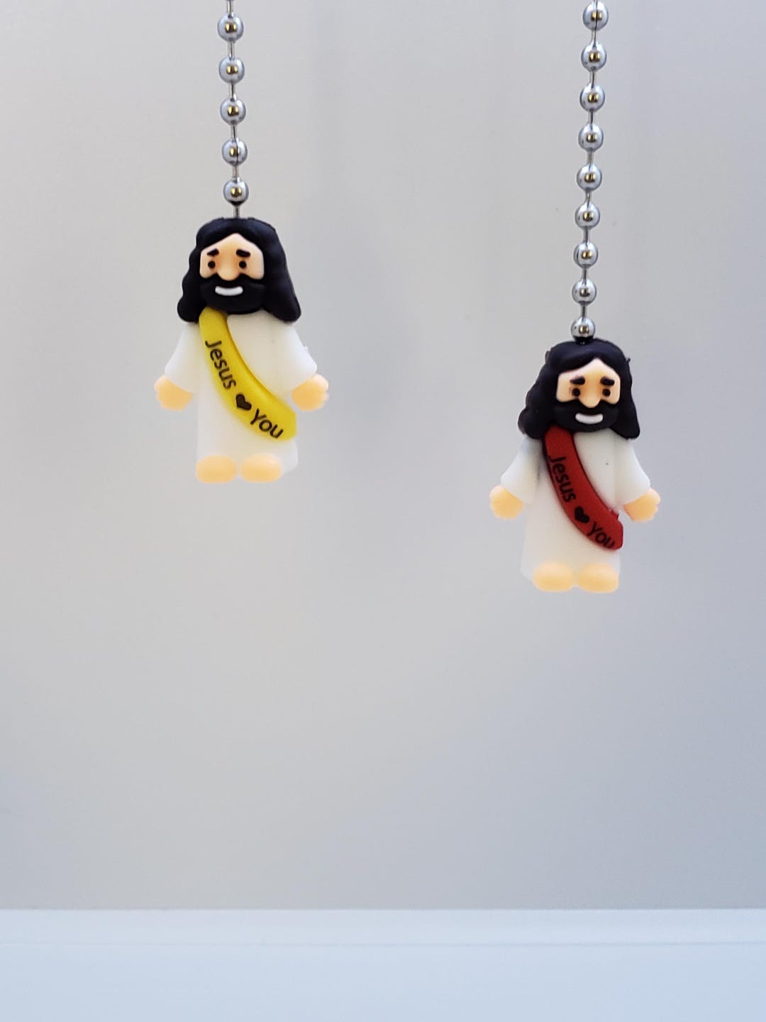 Jesus Loves You Light Pull and Fan Pull Set - Jesus Decor - Etsy