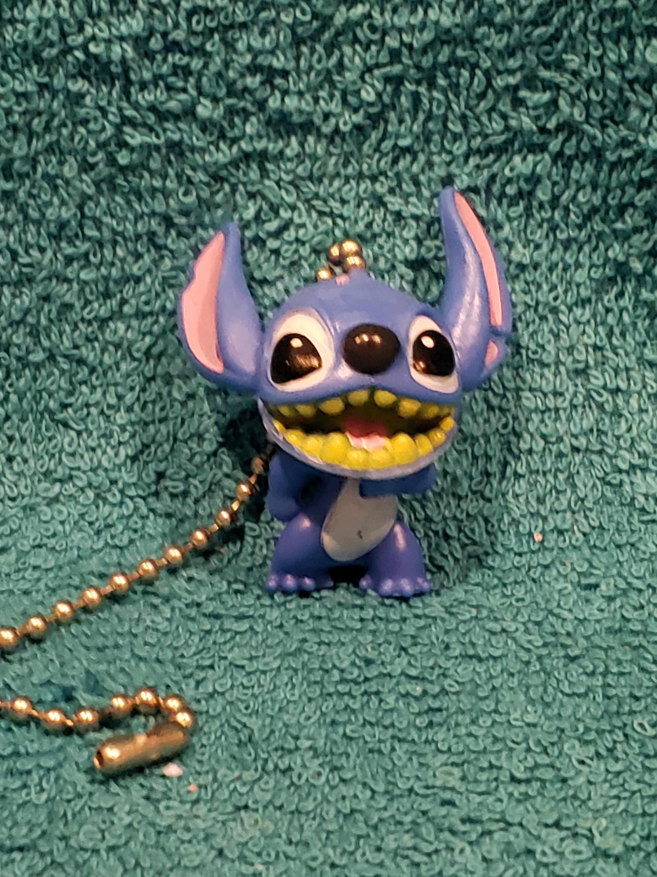 Stitch BIG Smile Handmade Custom Light Pull or Fan Pull - Stitch Decor ...