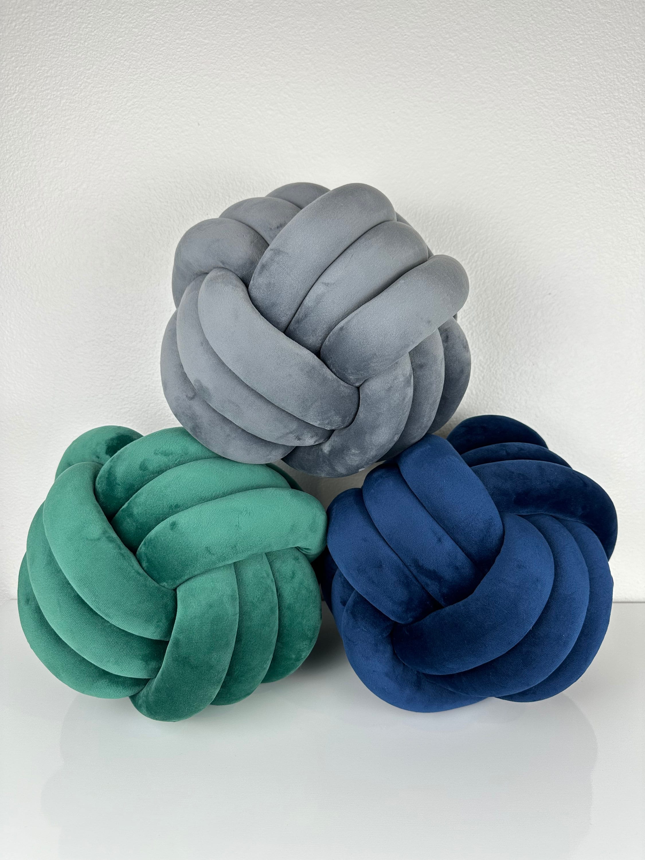 Large Decorative Pillow for Modern Home Decor Knot Pillow Accent Piece ...