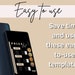 Editable Restaurant Price List Template, Menu Price List, Customizable ...