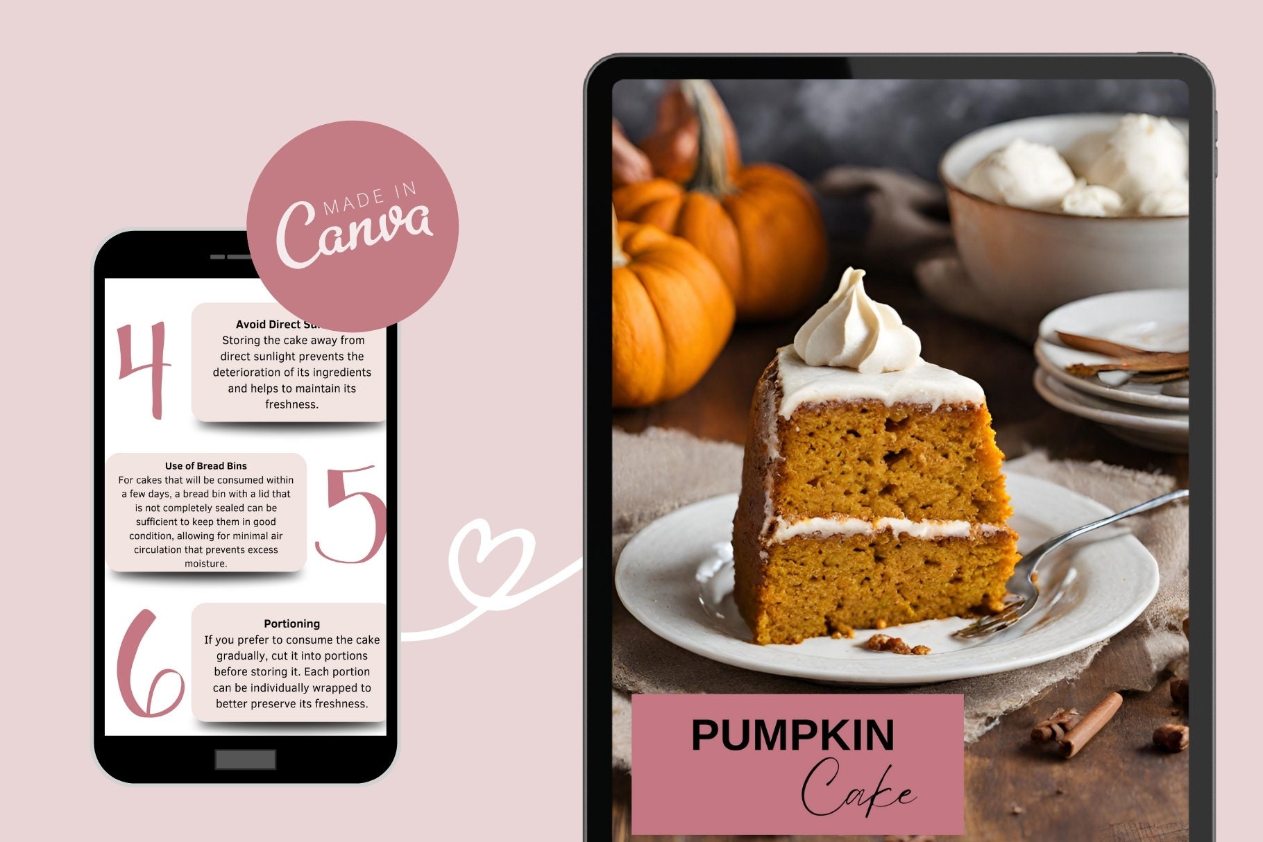 Pastry Ebook Template/ Course Creator / Ebook Digital Download ...