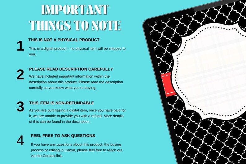 Editable School Binder Cover / Instant Download / Black and White ...