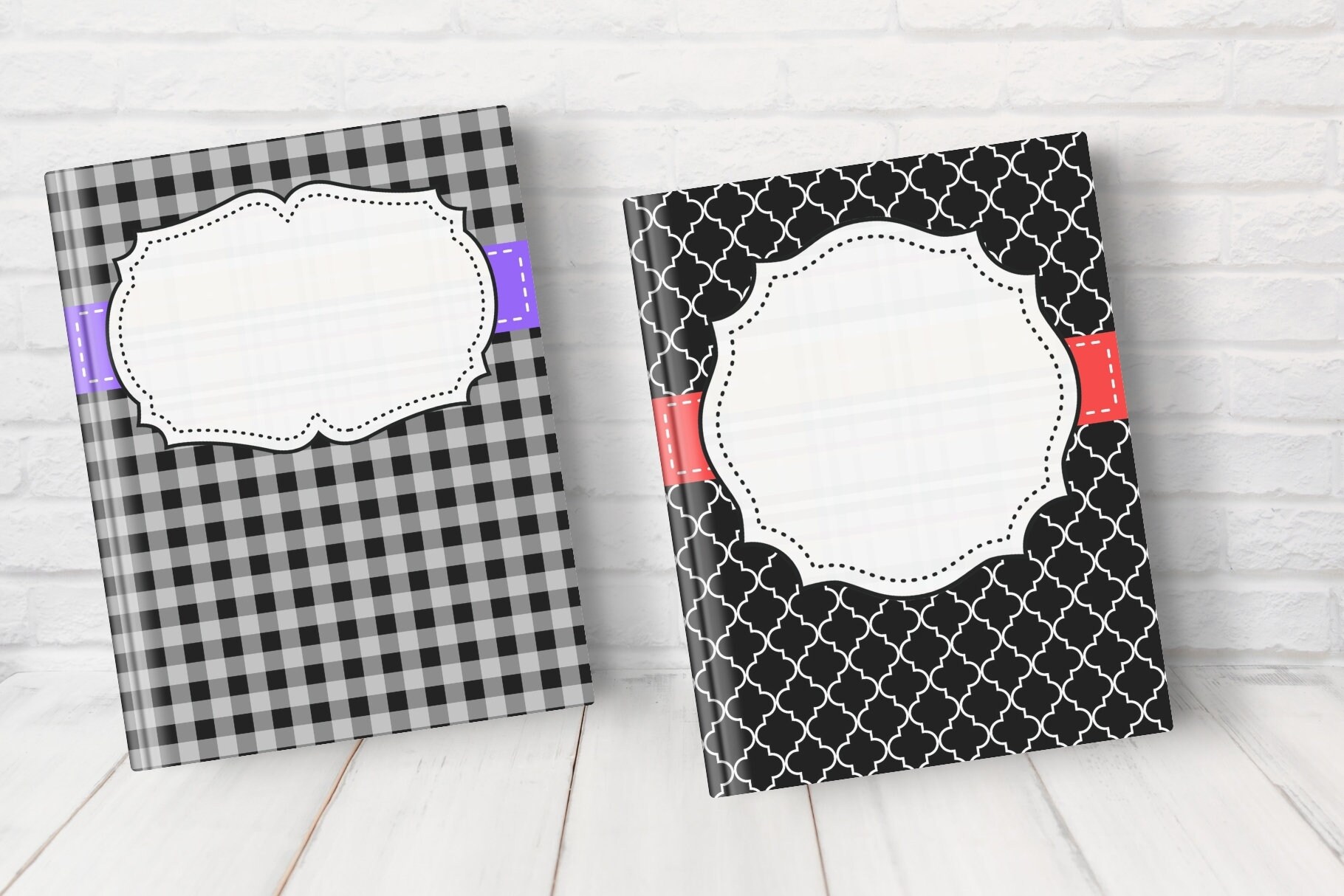 Editable School Binder Cover / Instant Download / Black and White ...