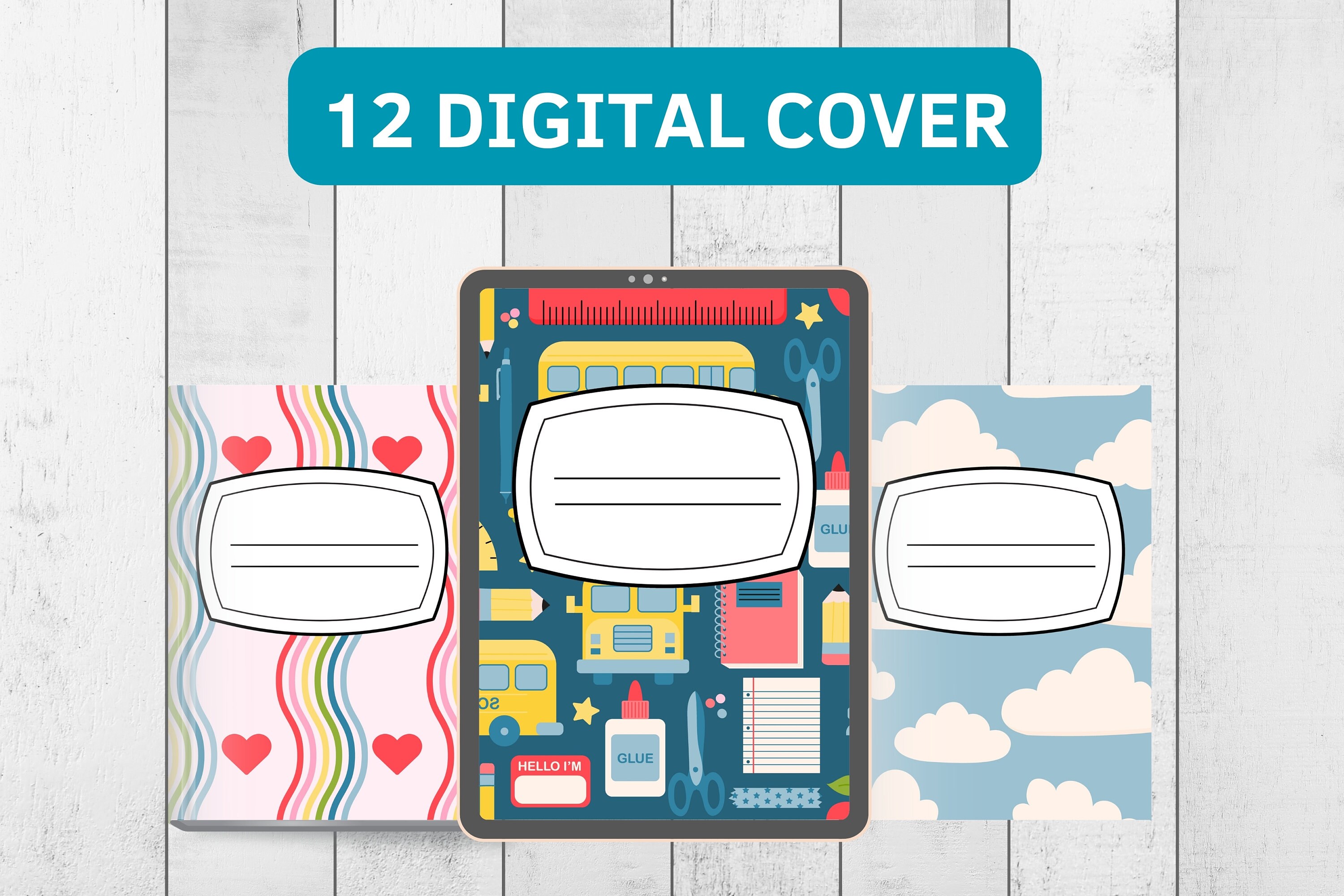 Editable School Binder Cover, Instant Download, Pink Colors Ring ...