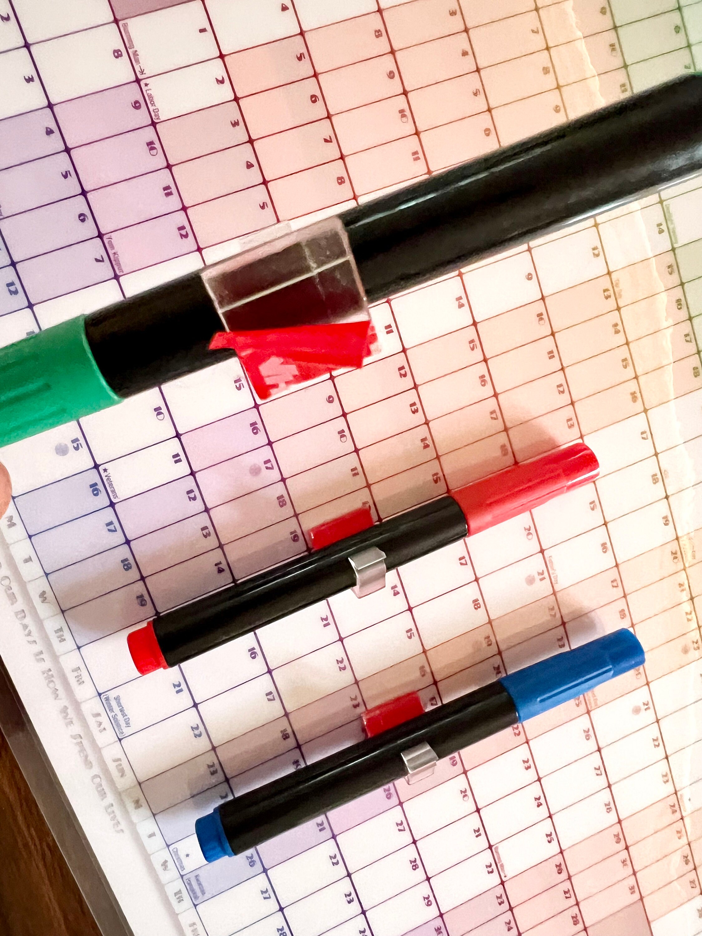 2024 Big Plans Calendar Giant Wall Planner W/ Dry Erase Markers See the ...