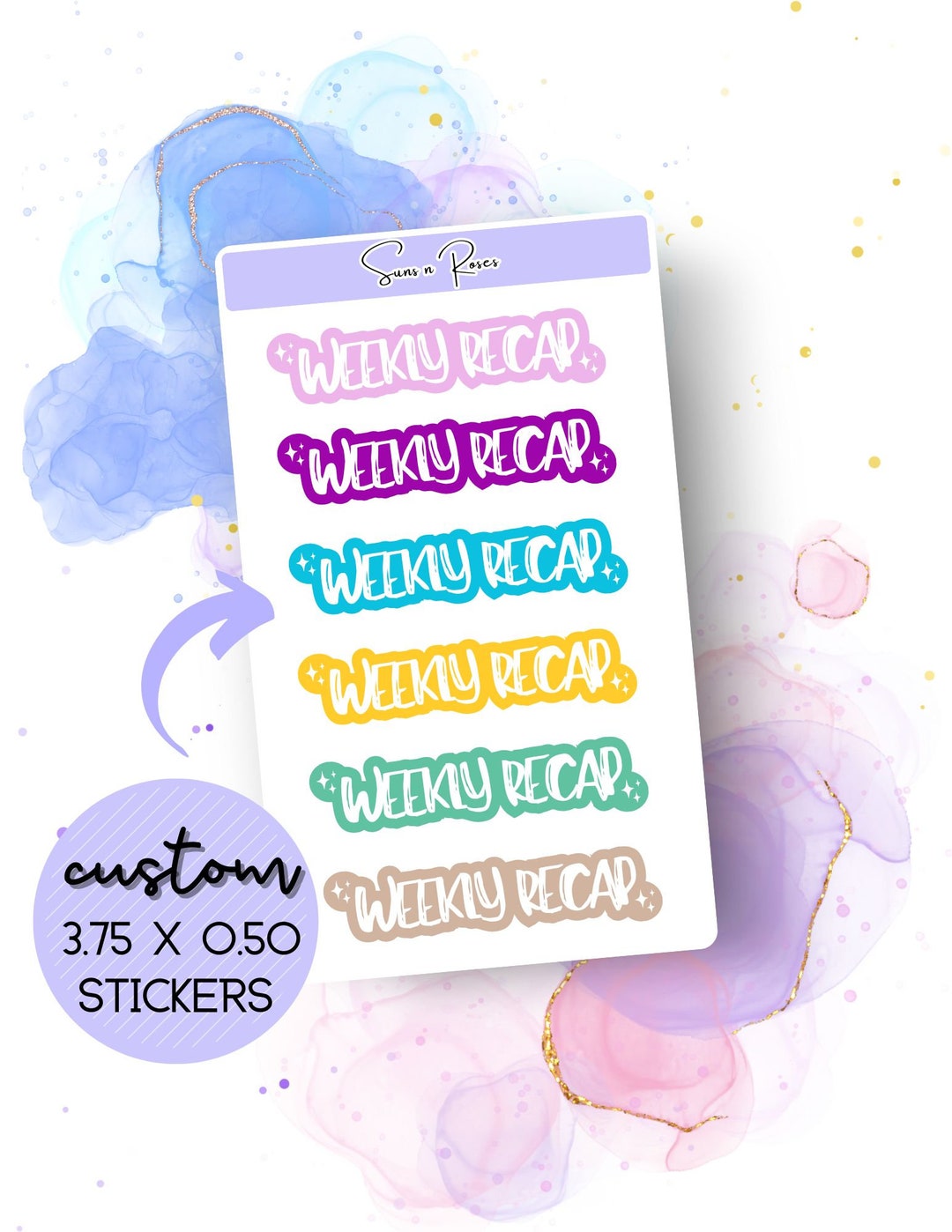 Custom Bold Sticker Sheet - Etsy Custom Bold Sticker Sheet - Etsy