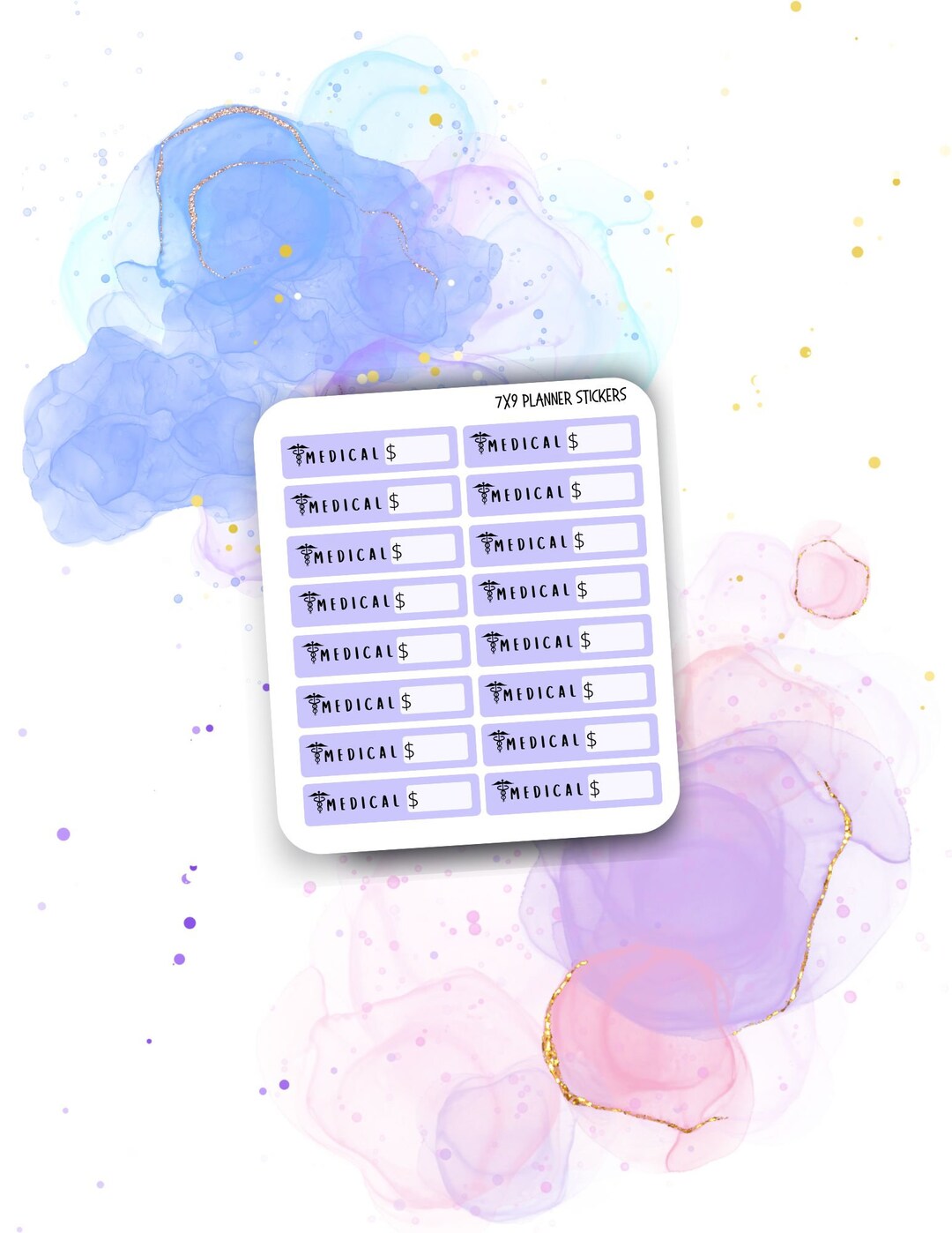 Medical Sticker Sheet - Etsy