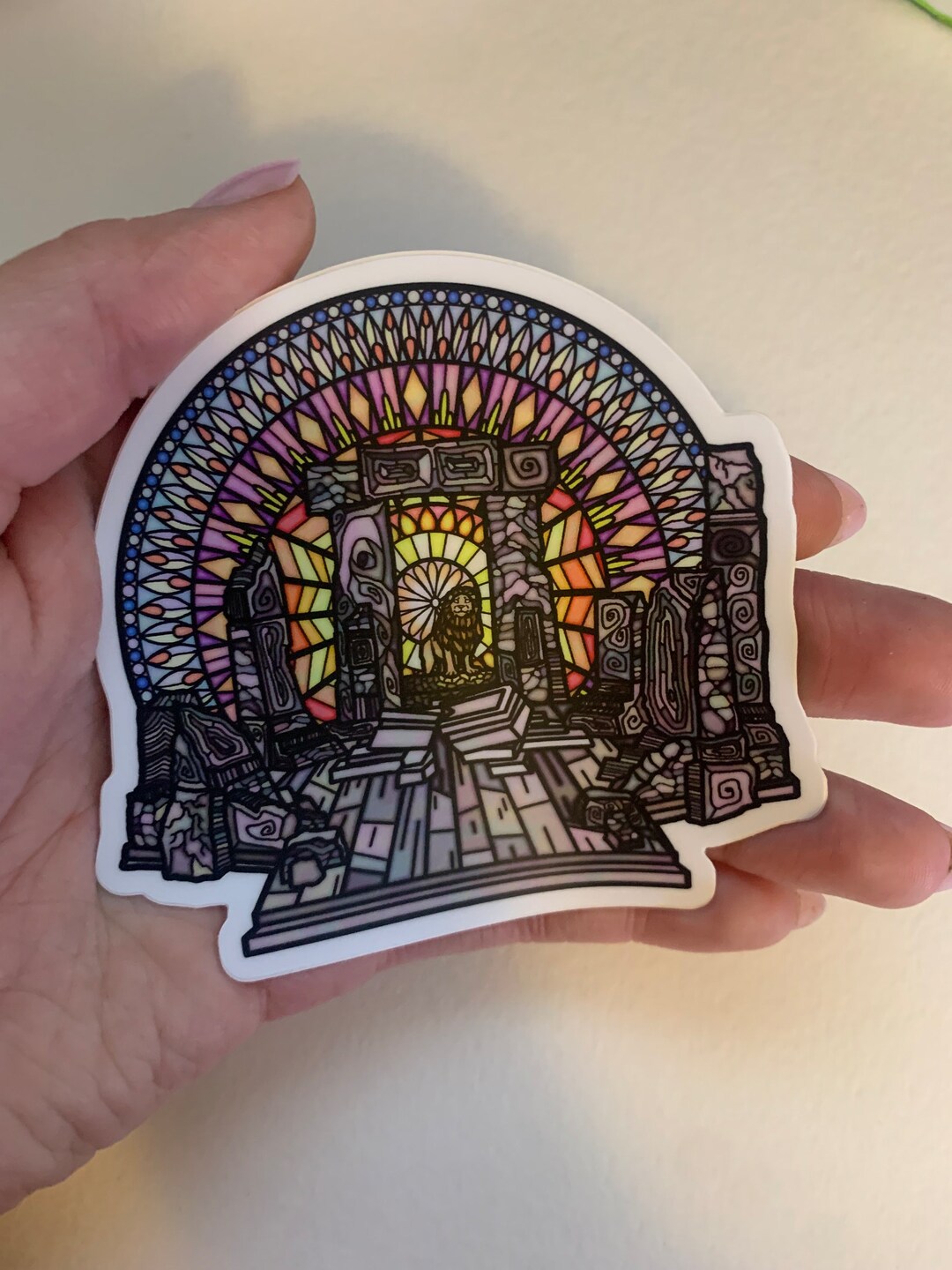 Aslan Sticker - Etsy