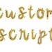 16 Script Cursive Foil Letters Numbers Symbols Foil Balloons Parties ...