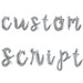 16 Script Cursive Foil Letters Numbers Symbols Foil Balloons Parties ...