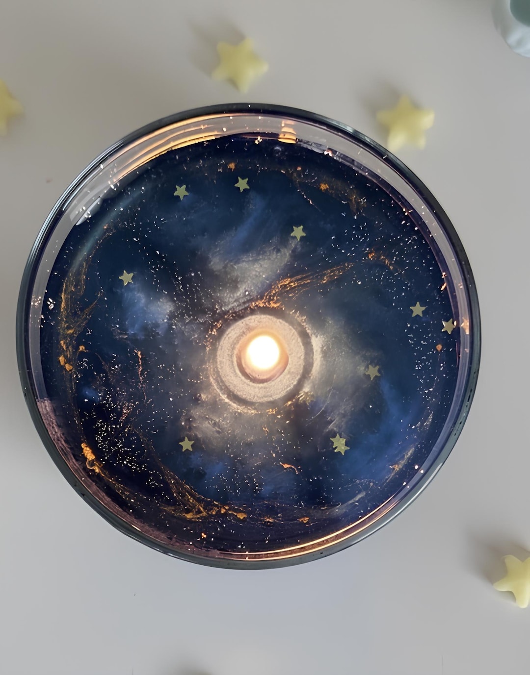 Starry Night Candle | Vincent Van Gogh | Gel Wax - Etsy