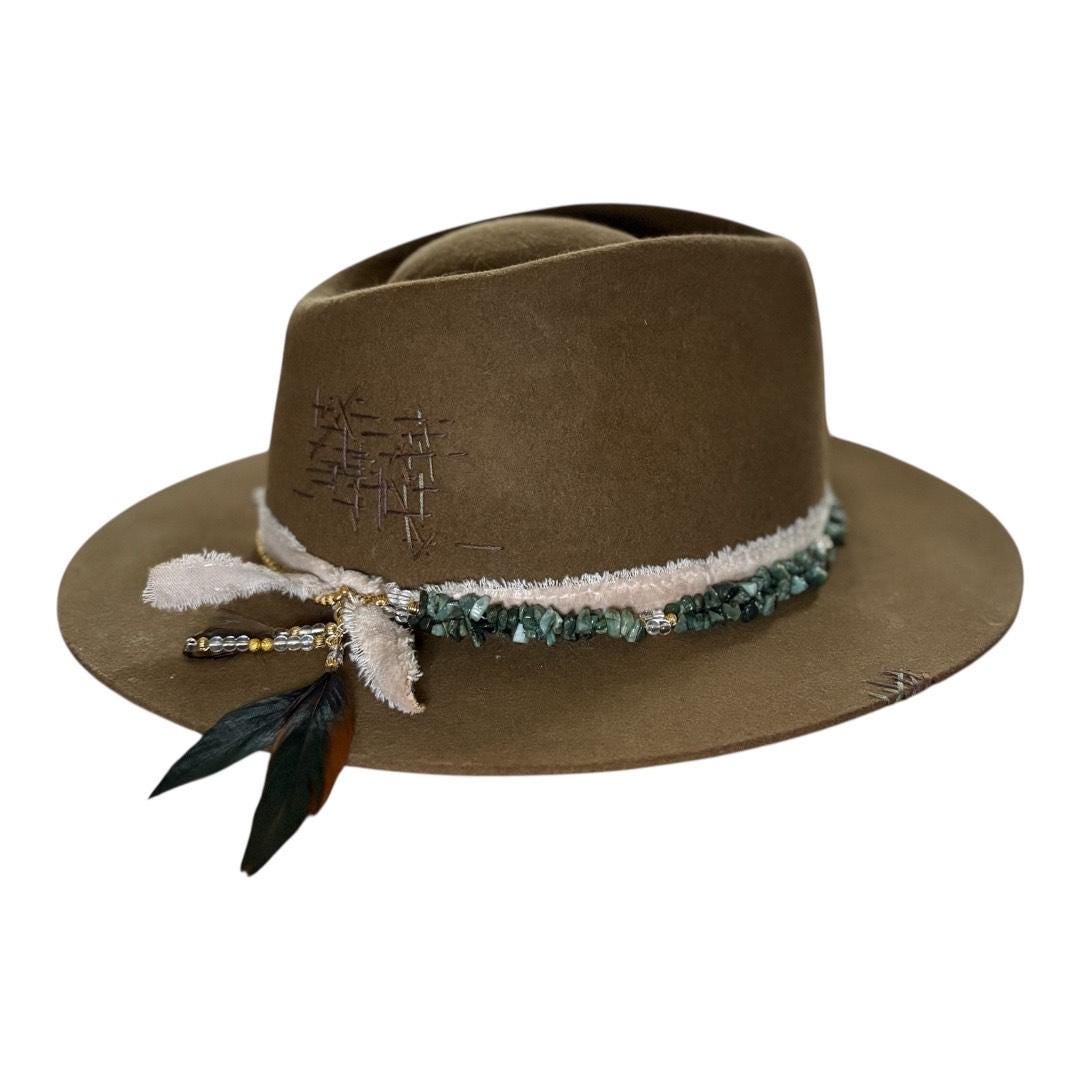 Custom Designed & Handmade Felt Hat - Etsy