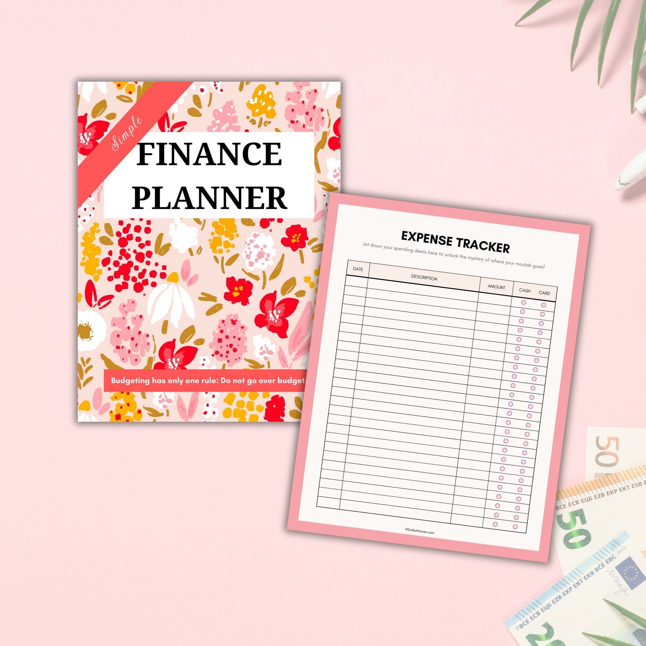 Simple Budget Planner Monthly Budget Planner Printable Financial ...