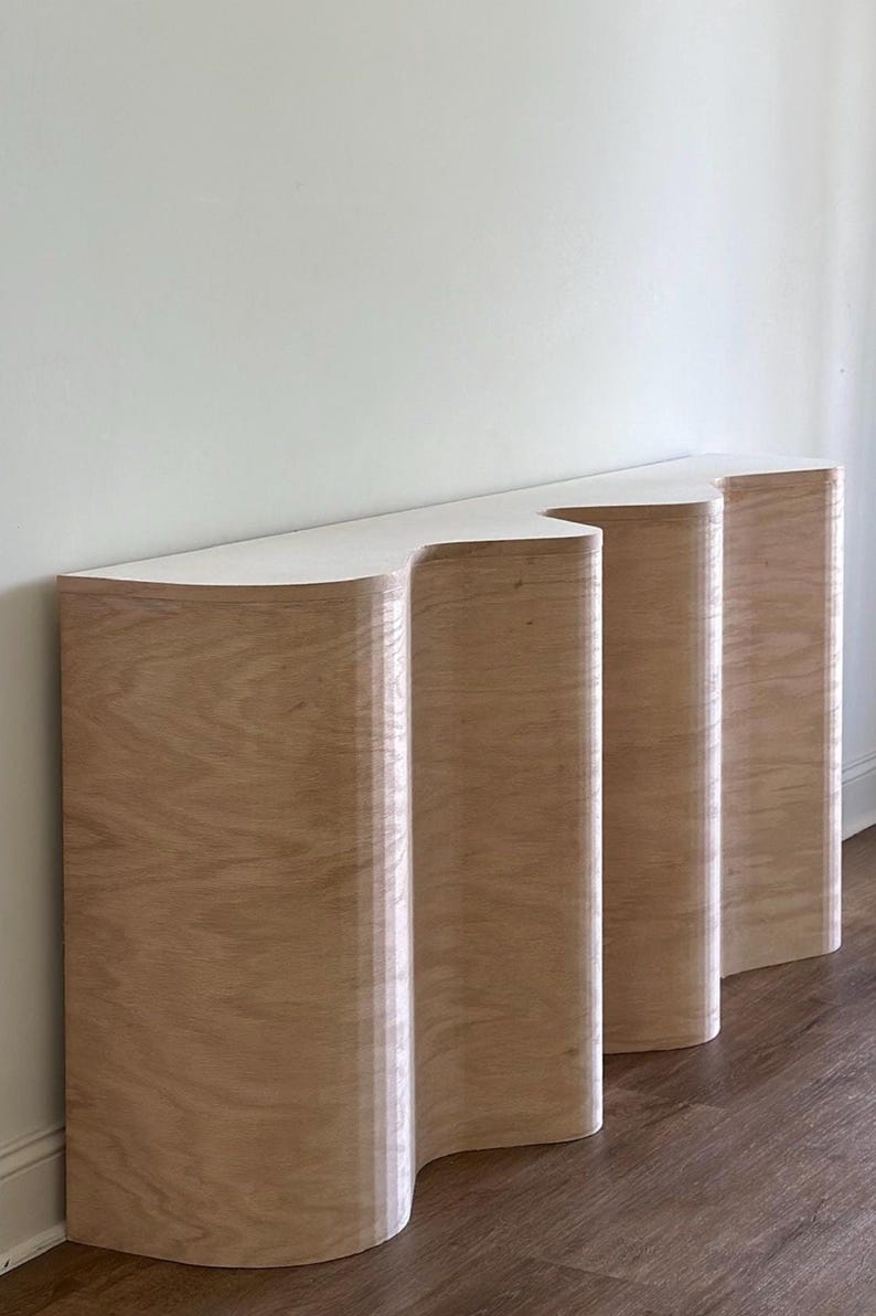 Waves Console Table- Large - Etsy