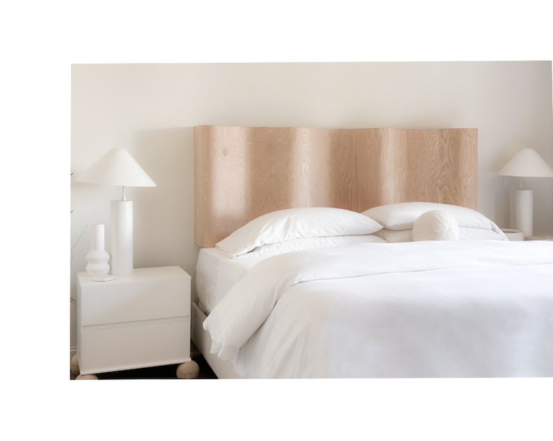 Waves Headboard- Queen (large Waves) - Etsy