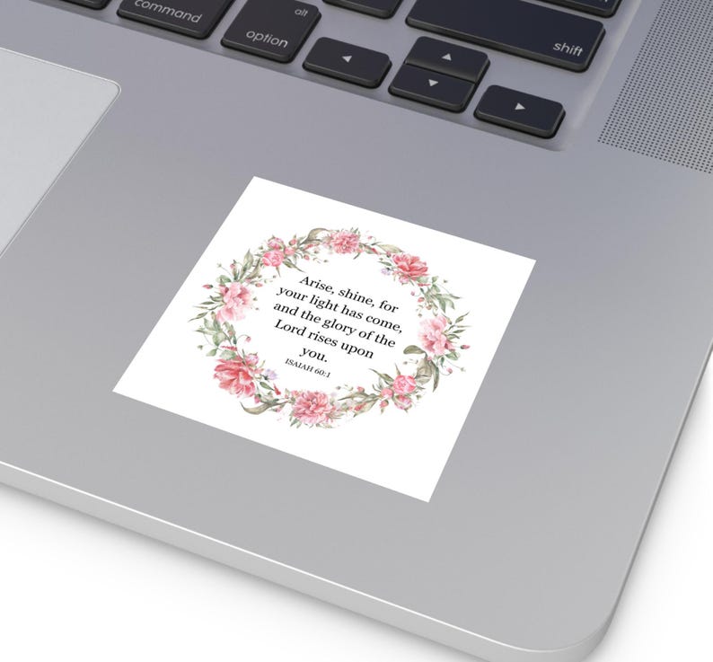 Christian Stickers, Arise and Shine, Devotional Journal Sticker ...