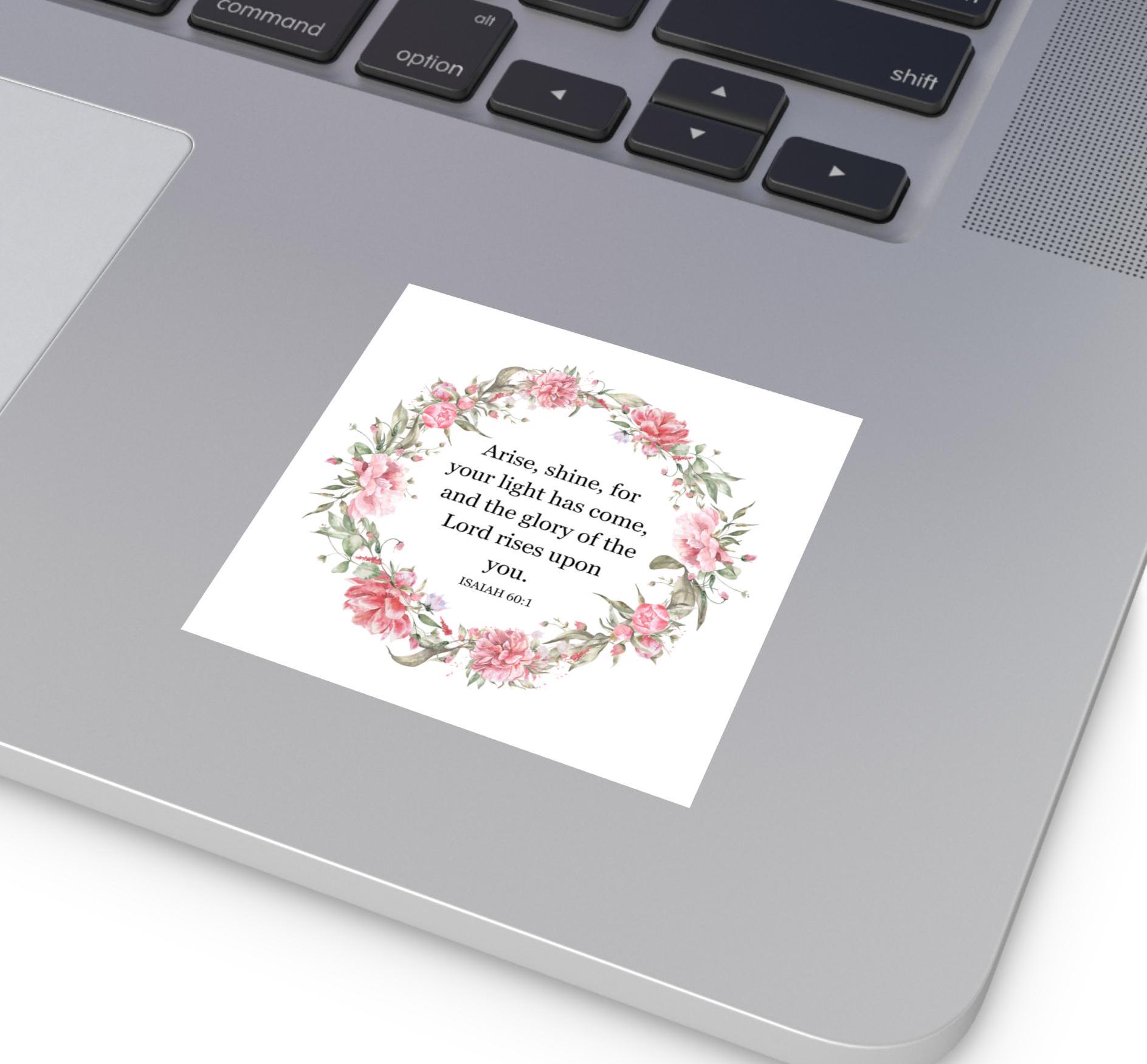 Christian Stickers, Arise and Shine, Devotional Journal Sticker ...