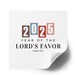 Christian Stickers, Year of the Lord 2025, Proverbs 16:3, Devotional ...