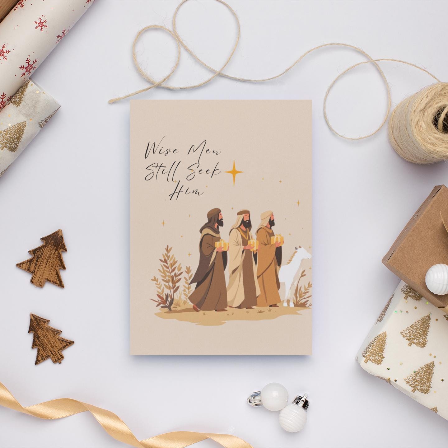 Christian Christmas Cards, Wise Men Still Seek Him, Religious Christian ...