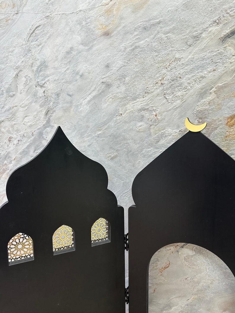 Luxury Black Mini Masjid Islamic Ramadan & Eid Decor - Etsy