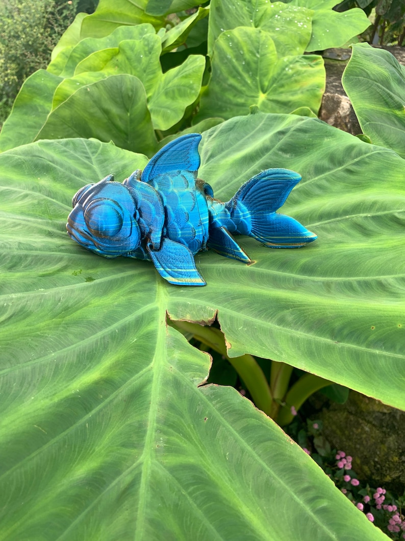 Goldfish Flexi 3d Archivo Digital STL - Etsy