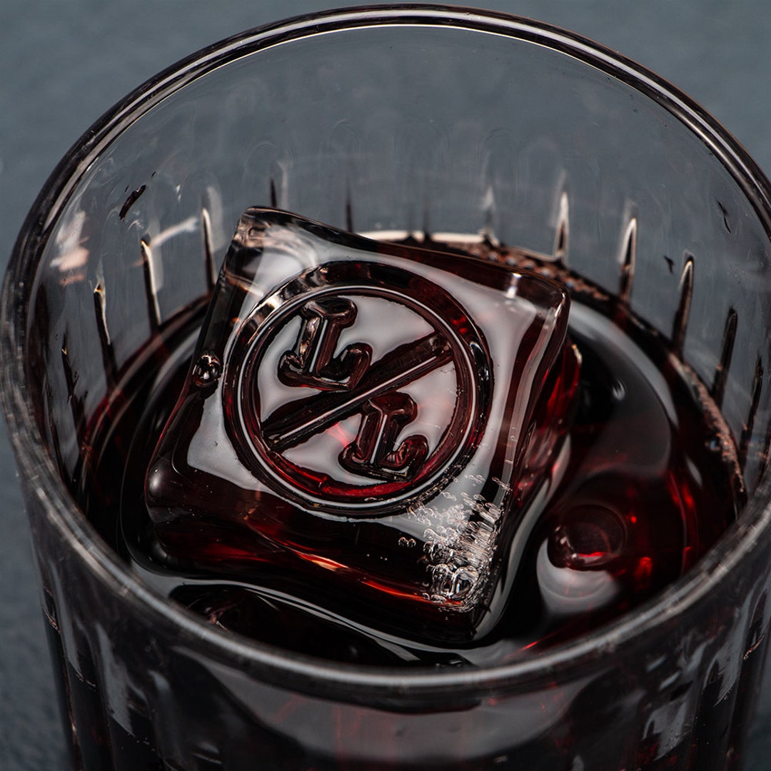 Custom Ice Cube Stamp, Initials Ice Cube Stamp,ice Cube Logo, Custom ...