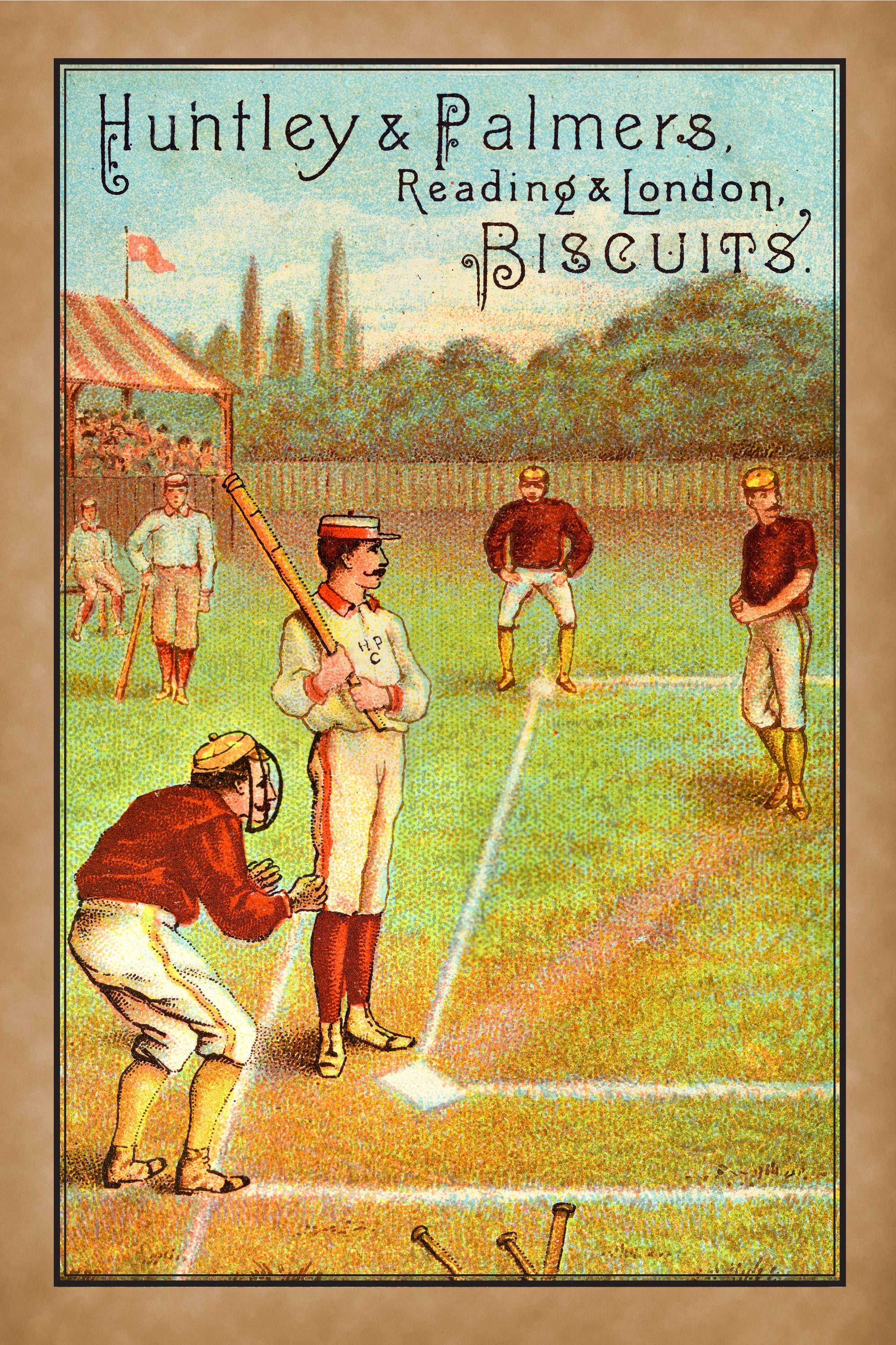 1880s Victorian Baseball Poster - Etsy