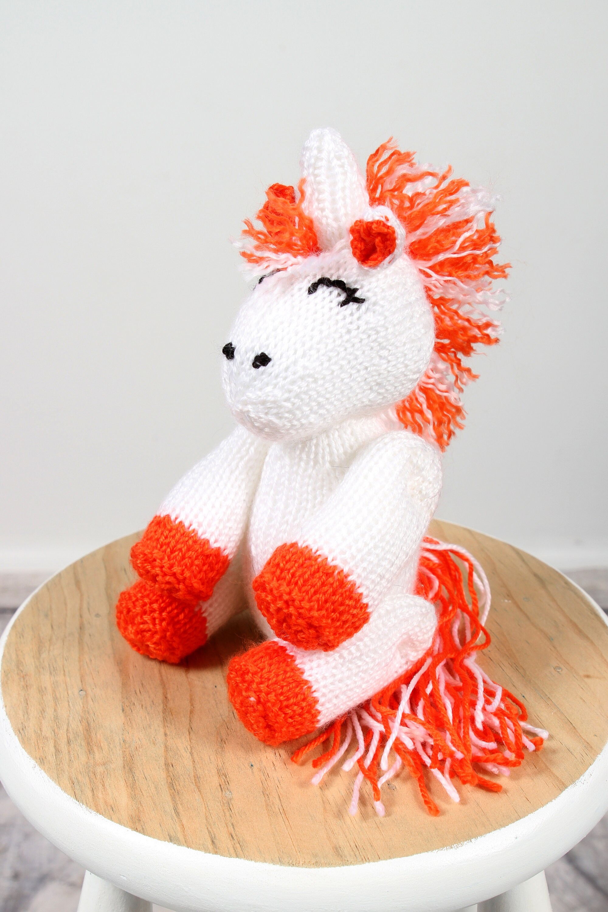 Knuddie Unicorn Knitting Pattern - Etsy