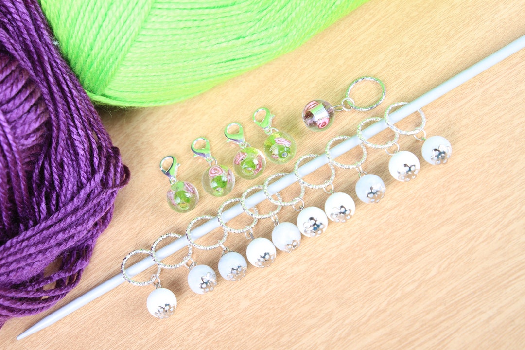 Stitch and Row Markers Set 6 - Etsy