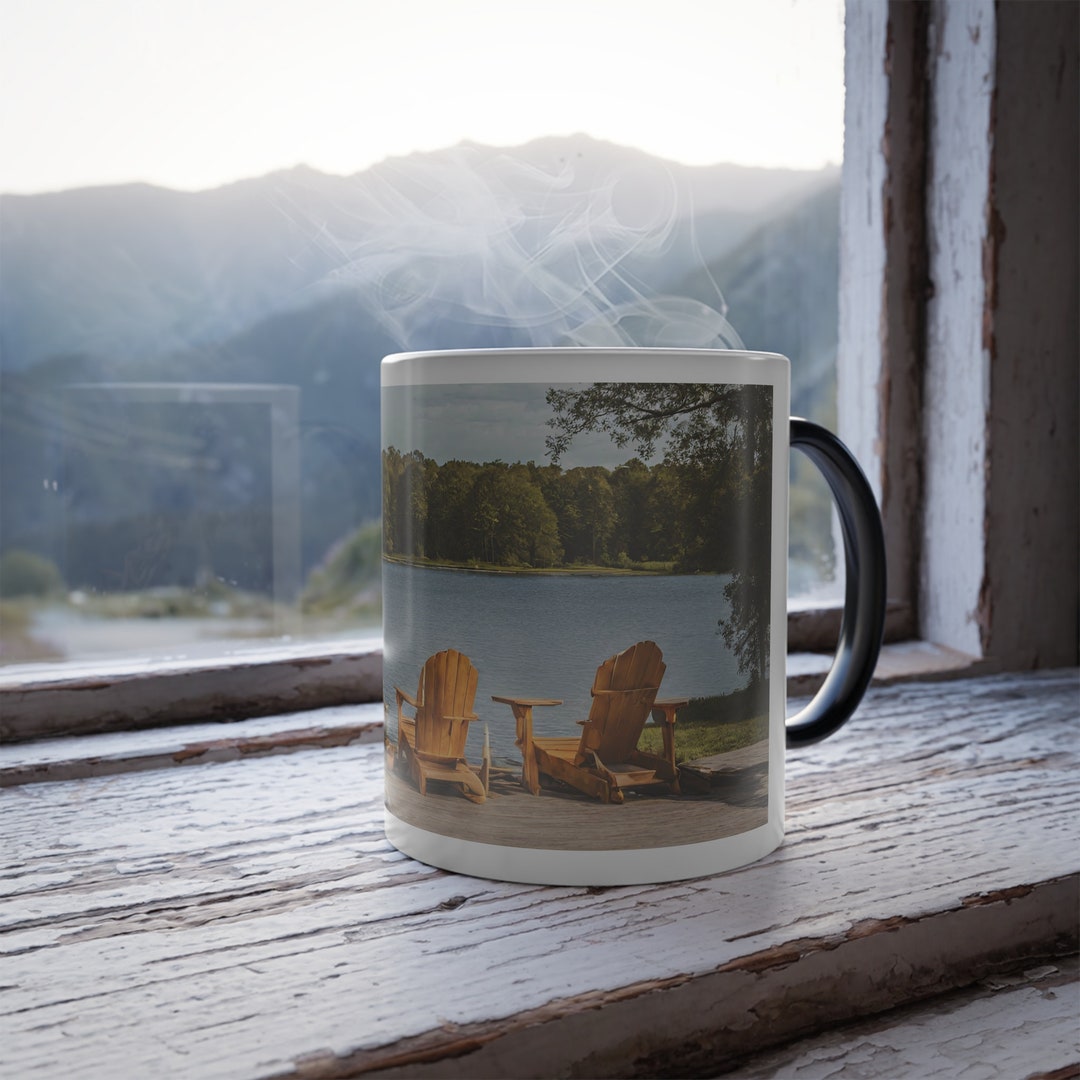Coffee Mug(color Changing) - Lake Life(drink With a View) - Etsy