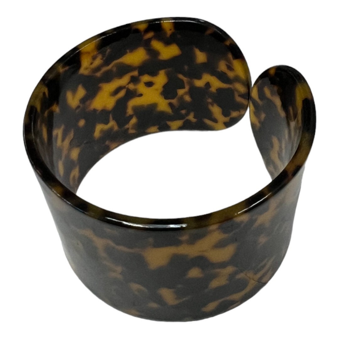 Samoan/hawaiian Style Faux Turtle Shell Bracelet - 5.0 Cm Wide - Etsy