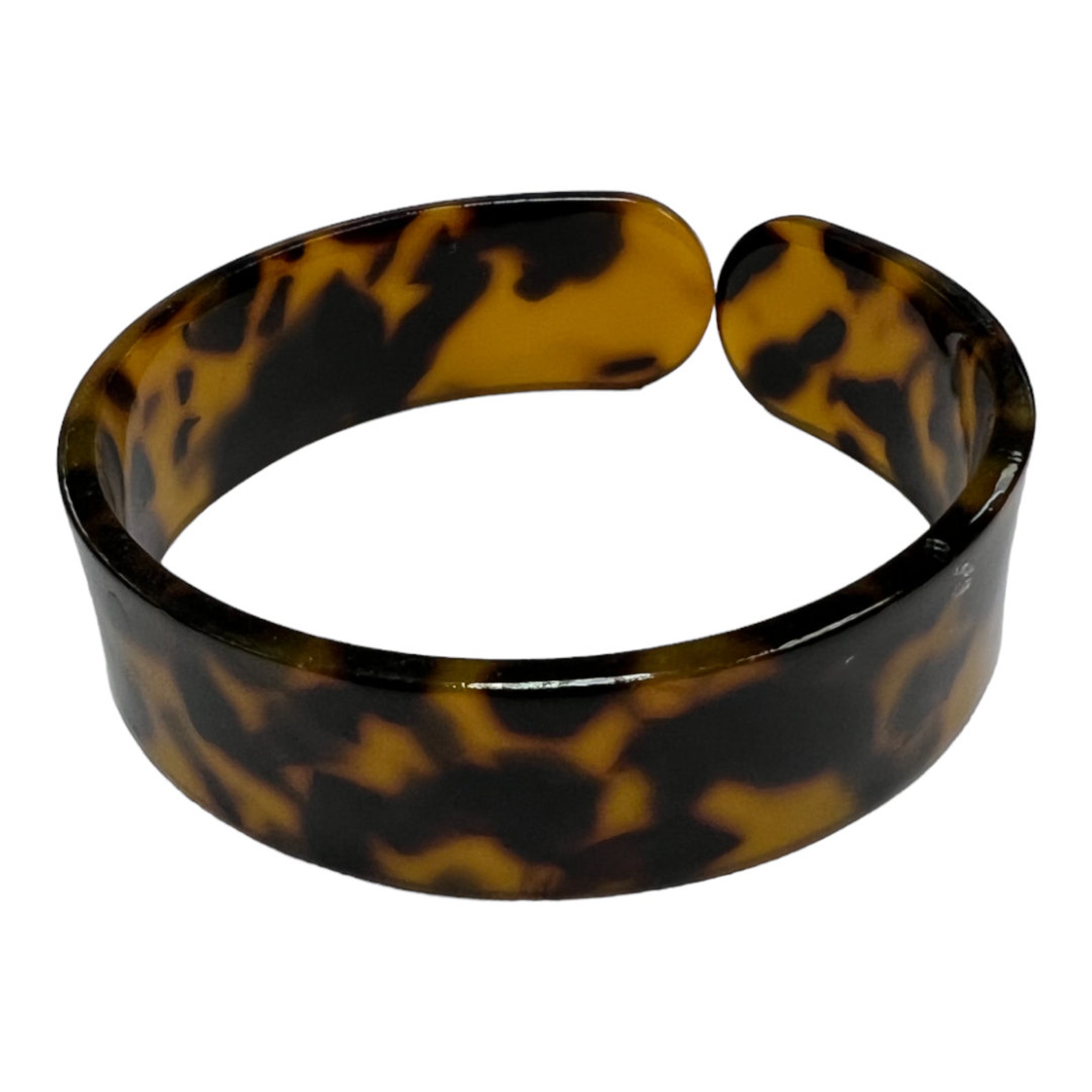 Samoan/hawaiian Style Faux Turtle Shell Bracelet - 2.0 Cm Wide - Etsy