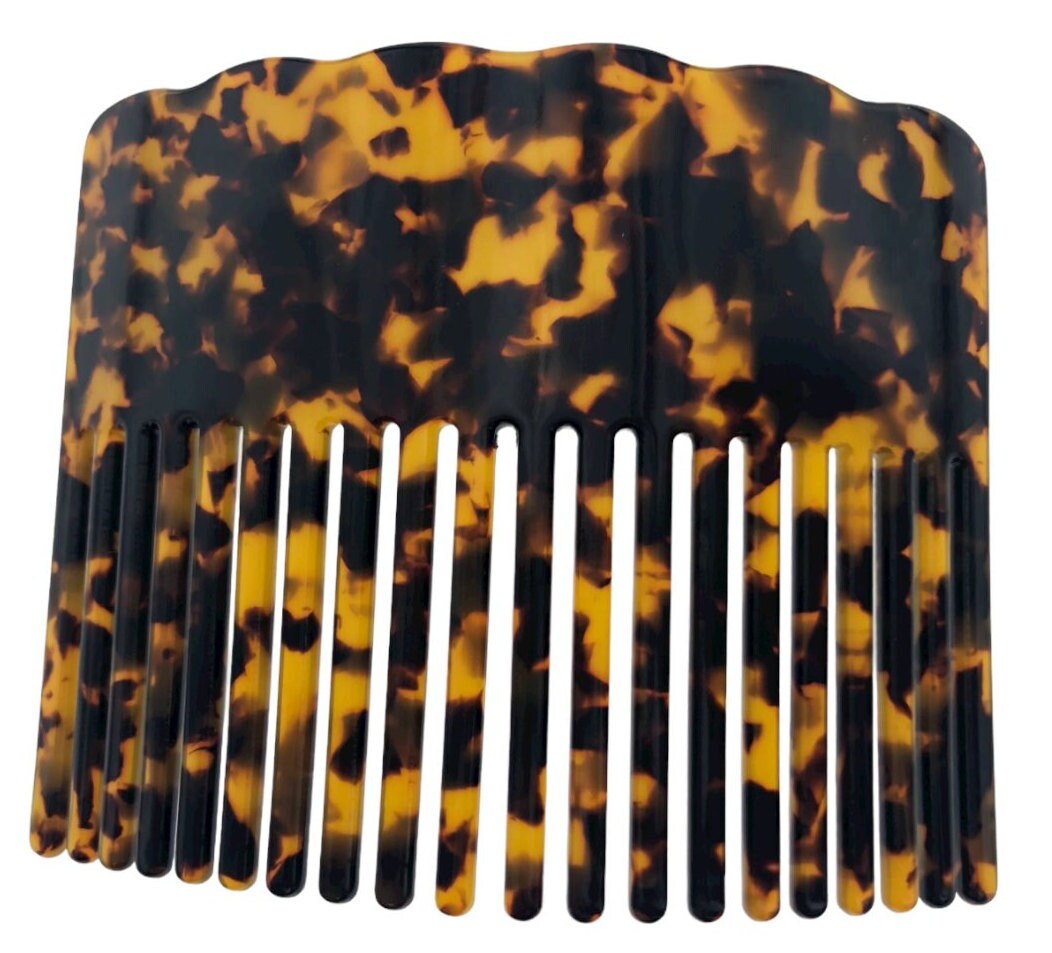 Samoan Hawaiian Faux Turtle Shell Comb - Plain - Etsy