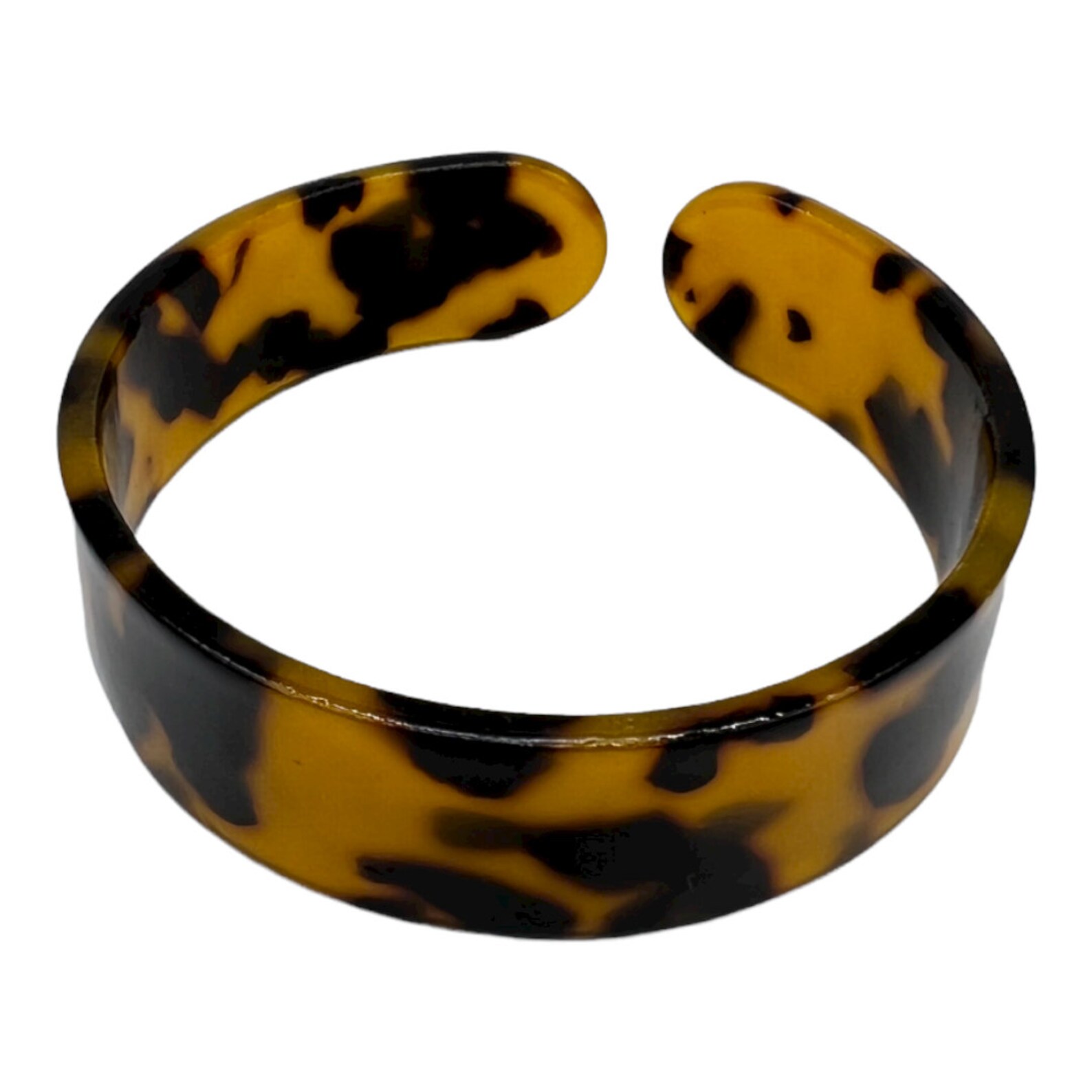 Samoan/hawaiian Style Faux Turtle Shell Bracelet 2.0 Cm Wide - Etsy