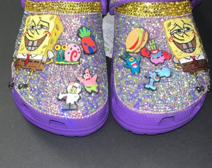 Spongebob Customized Crocs - Etsy