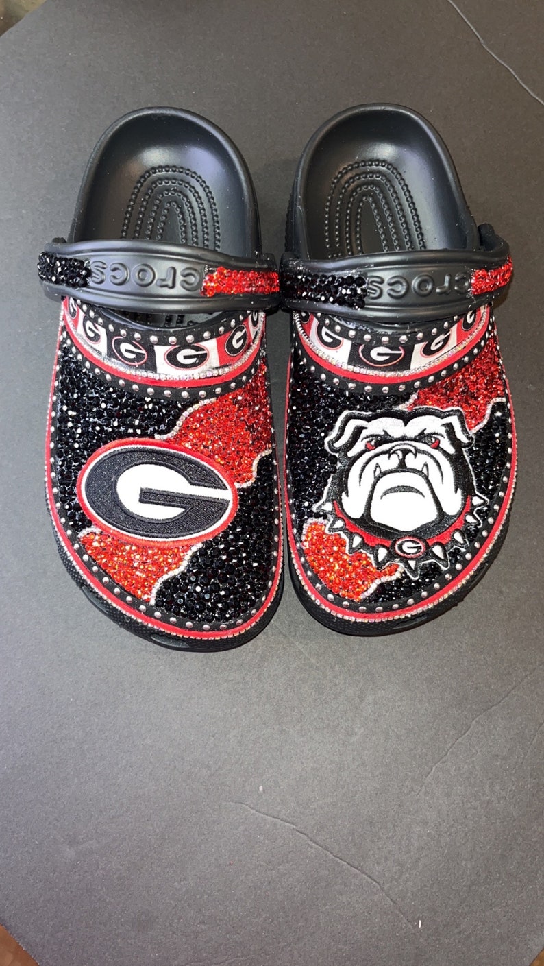 Georgia Bulldogs Customized Crocs - Etsy