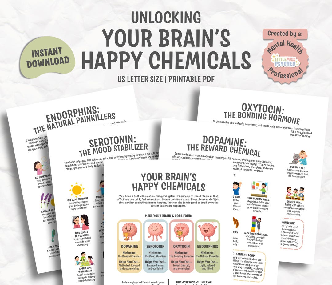 Unlocking Your Brain's Happy Chemicals || Neurotransmitters, Brain ...