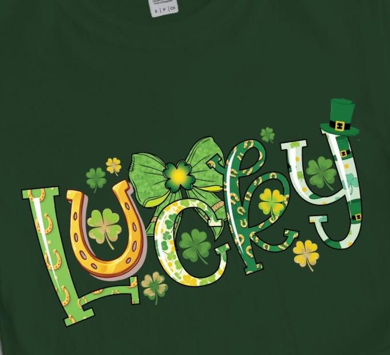 Lucky St Patrick's Day PNG Irish Coquette Bow Png Pot of Gold Four Leaf ...