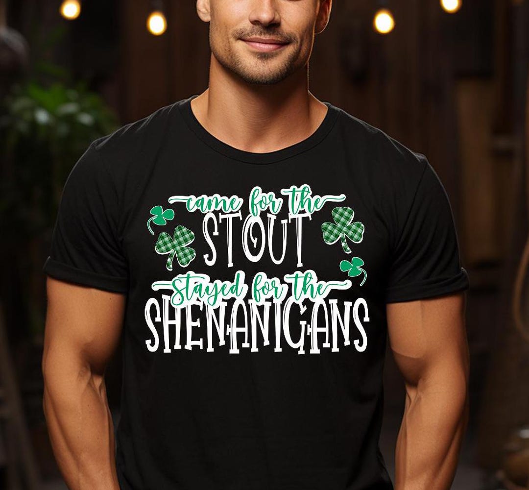 ST PATRICKS DAY Came for the Stout, Stayed for the Shenanigans Cute ...