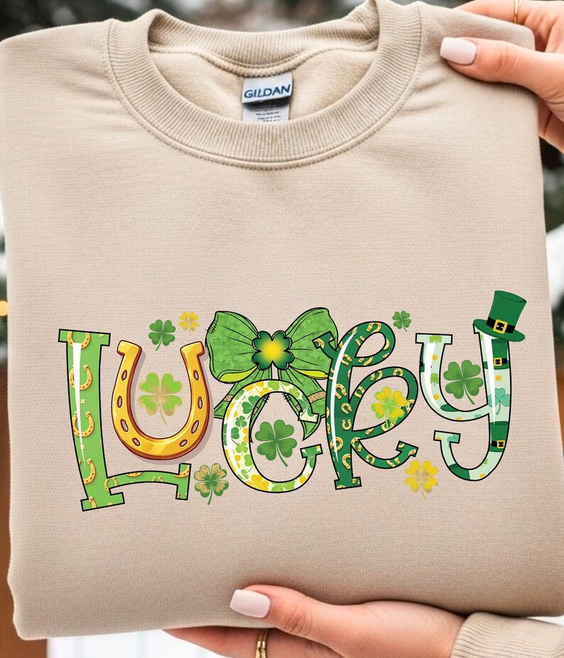 Lucky St Patrick's Day PNG Irish Coquette Bow Png Pot of Gold Four Leaf ...