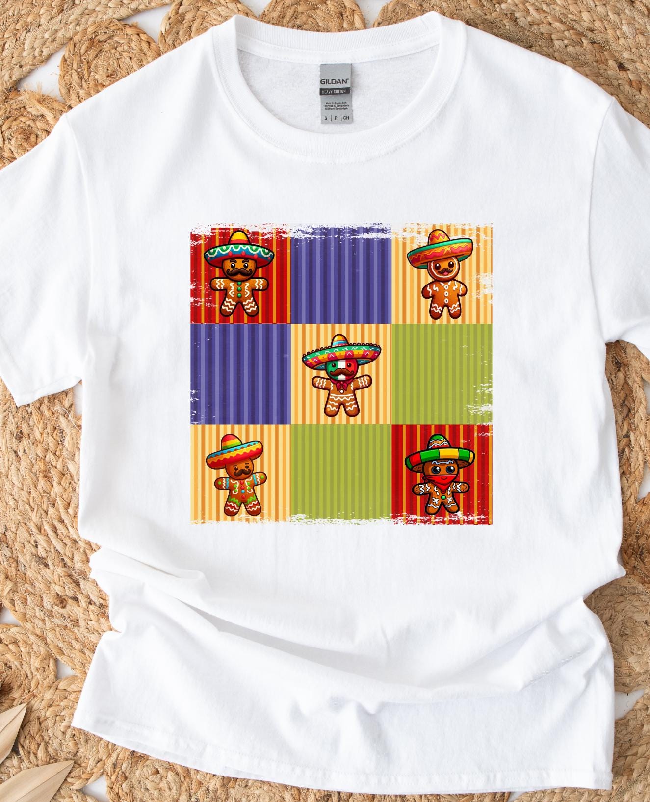 Mexican Gingerbread Man PNG Grunge Distressed Coquette Mexico Spanish ...
