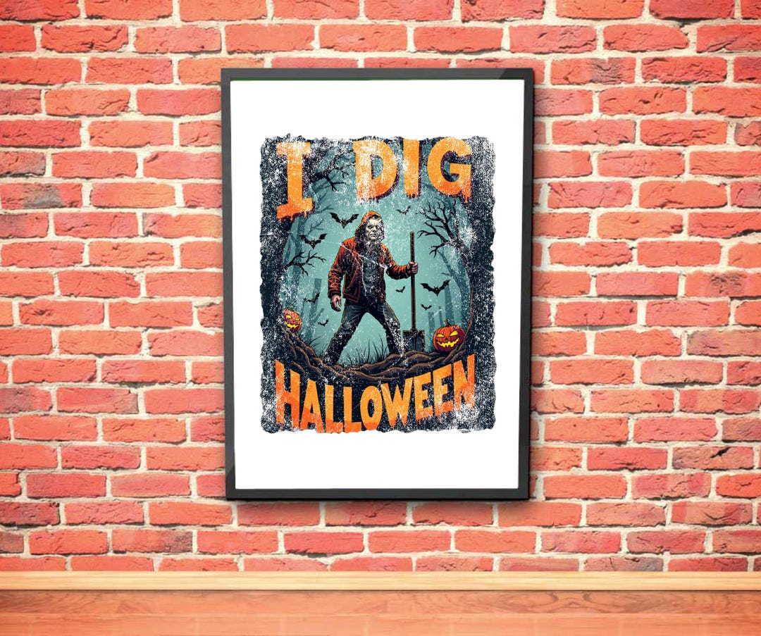 I DIG HALLOWEEN PNG Download Movie Mask Killer Slasher Horror Grave ...