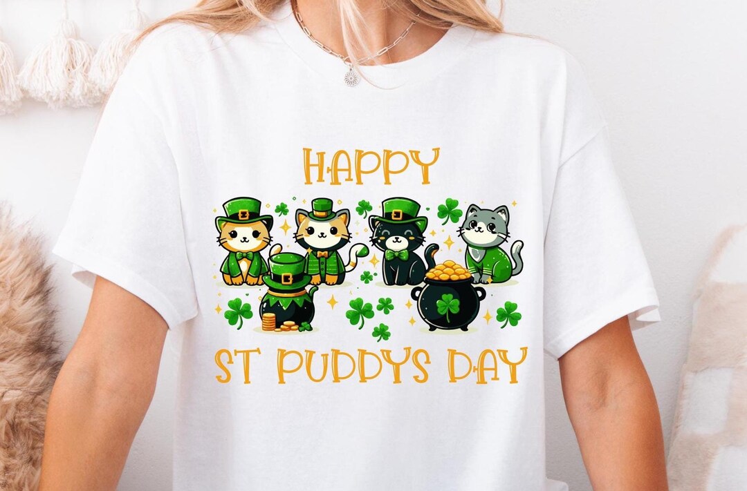 ST PATRICKS DAY Cute Cats Png Download Coquette, Irish Luck, St Paddys ...