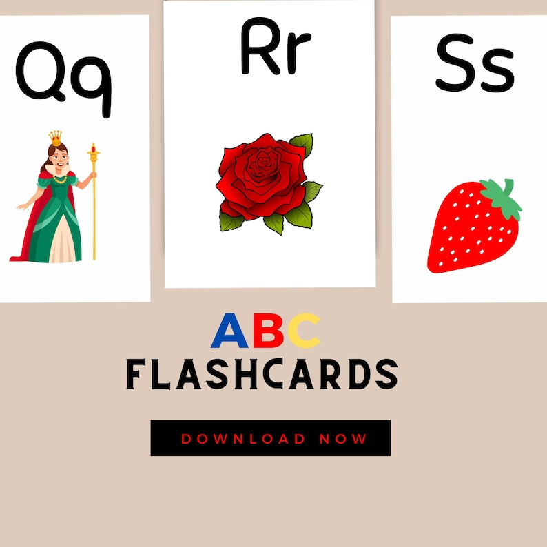 ABA Therapy | Alphabet Cards for Kids | Alphabet Cards | ABC Flash ...