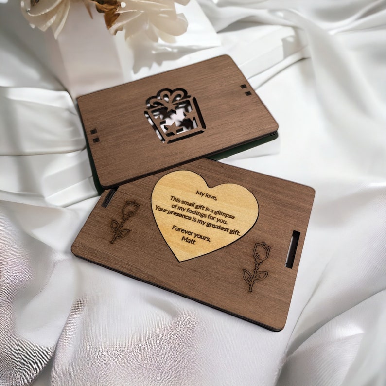 Gift Card Holder Laser Cut Files, Gift Card SVG, Christmas Card ...