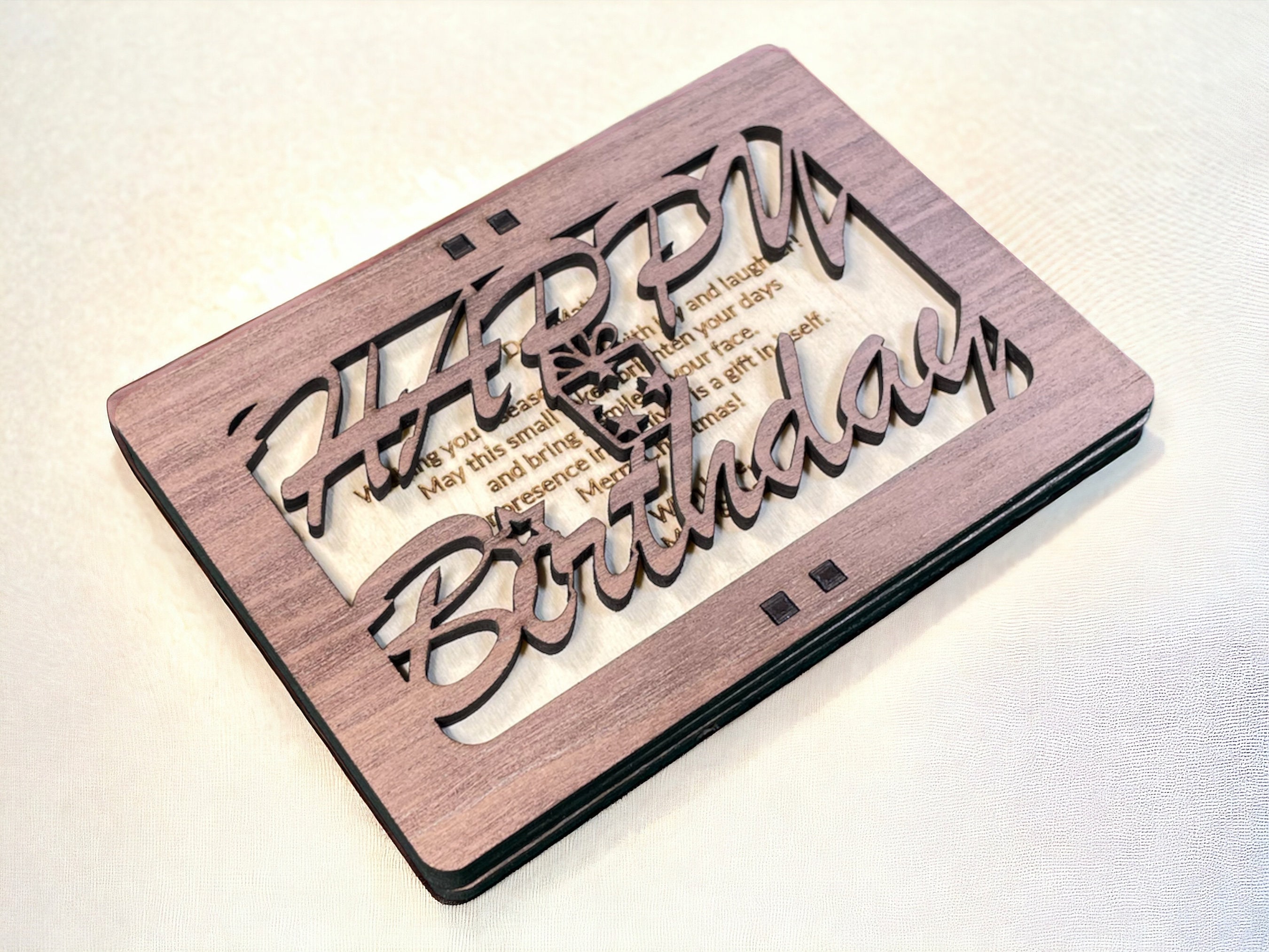 Gift Card Holder Laser Cut Files, Gift Card SVG, Christmas Card ...