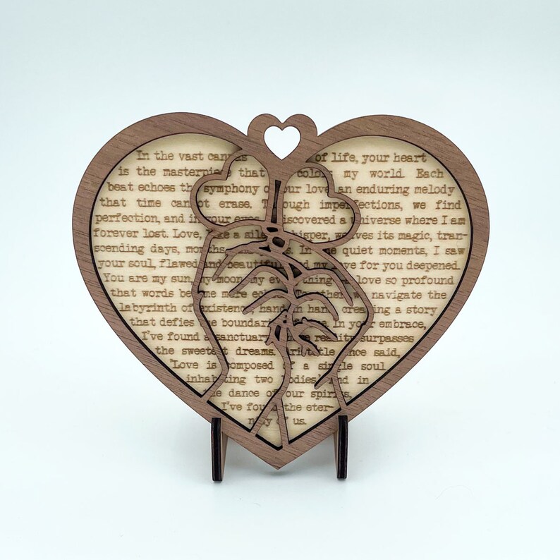 Valentines Hearts Laser Cut Files, Valentine SVG, Card, Valentine Gift ...