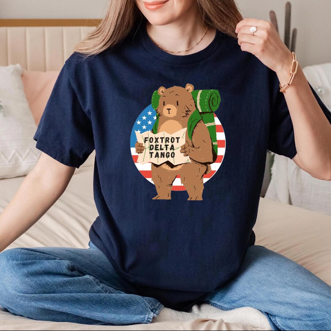 FDT Resist Bear Shirt, Foxtrot Delta Tango Anti DT Shirt, National ...